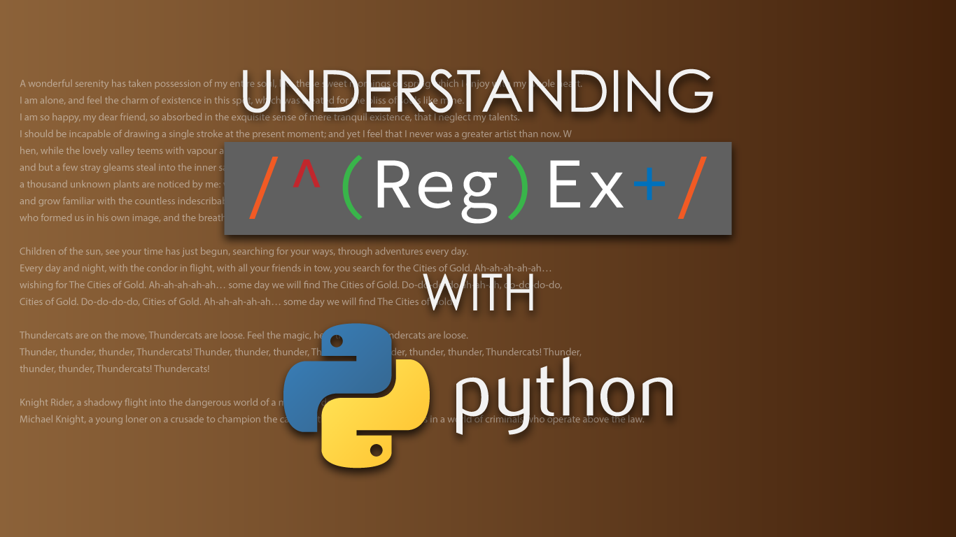 Understanding Regex with Python. When working with data we rarely come… | by Moosa Ali | Geek ...