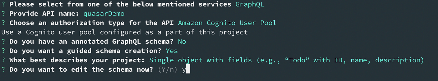 Creating a Quasar Framework application with AWS Amplify services (Part 1/4) | by Michael ...