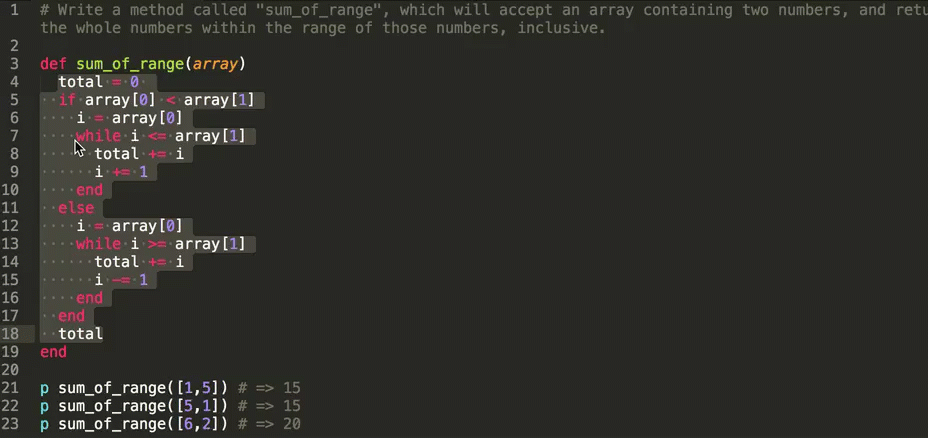 Refactoring with Ruby. In ruby, it’s possible to take a piece… | by ...