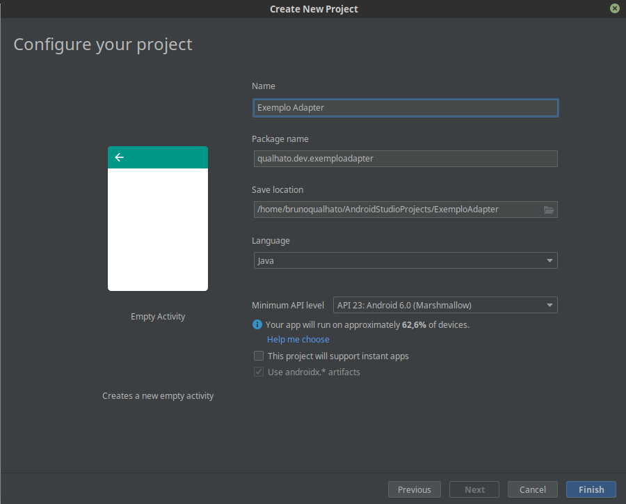 Android: Como criar um Adapter com Java e RecyclerView. | by Bruno Qualhato | Medium