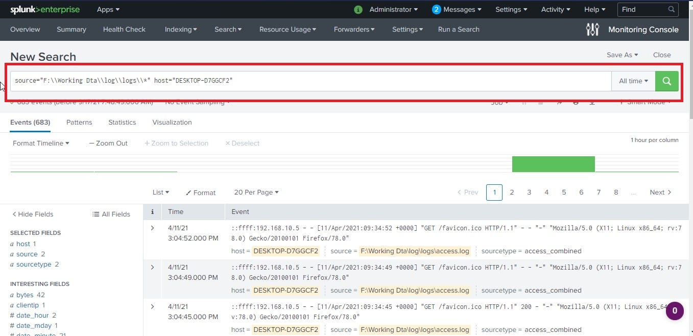 Log Analysis using Splunk , Solving “Juicy Details TryHackMe” | by ...