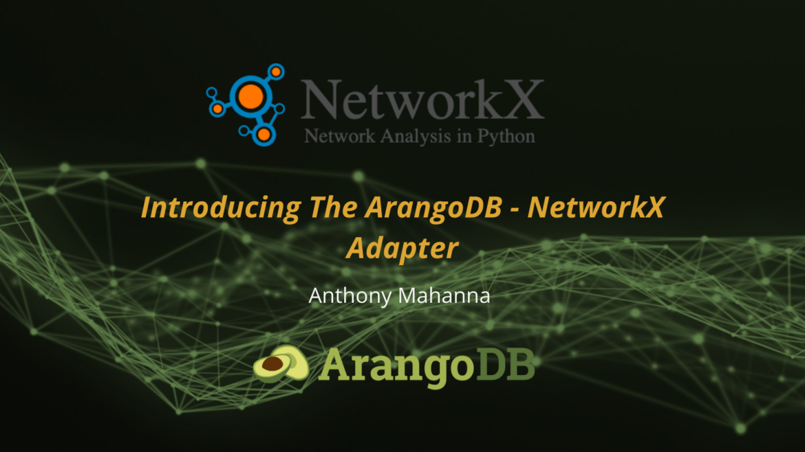 Introducing the ArangoDB-NetworkX Adapter | by ArangoDB | ArangoDB | Medium