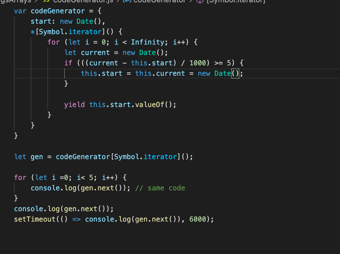 Javascript basics: Iterables and Generators | by Swati Sucharita | Oct ... Javascript basics: Iterables and Generators | by Swati Sucharita | Oct ...