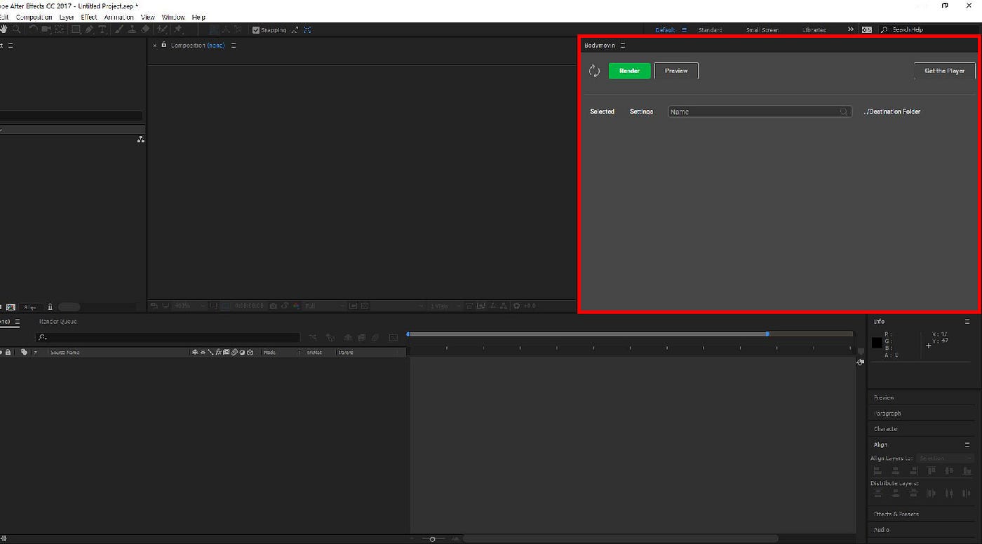 Using After Effects plug-in ‘Bodymovin’ for Airbnb ‘Lottie’ | by Hyouk ...