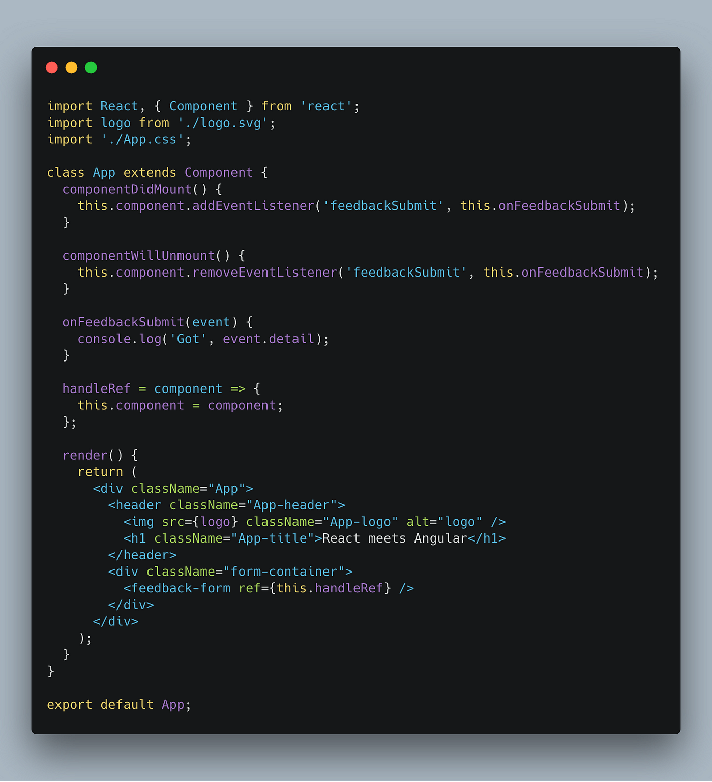 Angular Component As A Web Component In React Part Iii By Suwigya Rathore Medium
