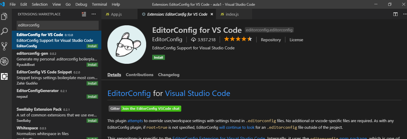 React Native — Configurando EditorConfig | by Jader Fuck | Medium