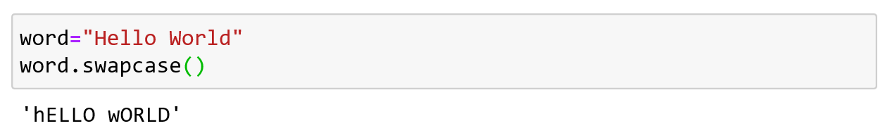 String Manipulation in Python. As we discussed earlier on what is… | by ...