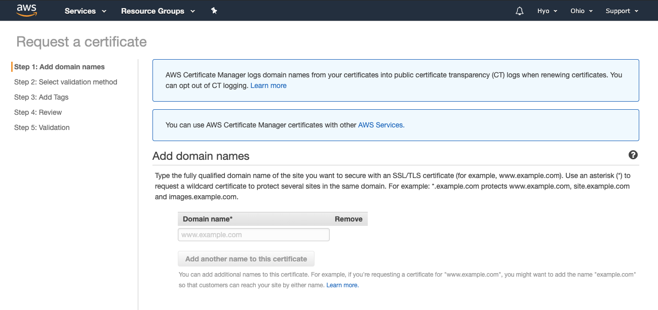 insuficiente santo Perforar aws route 53 ssl certificate Fruncir el ceño Ajustarse Enjuague bucal