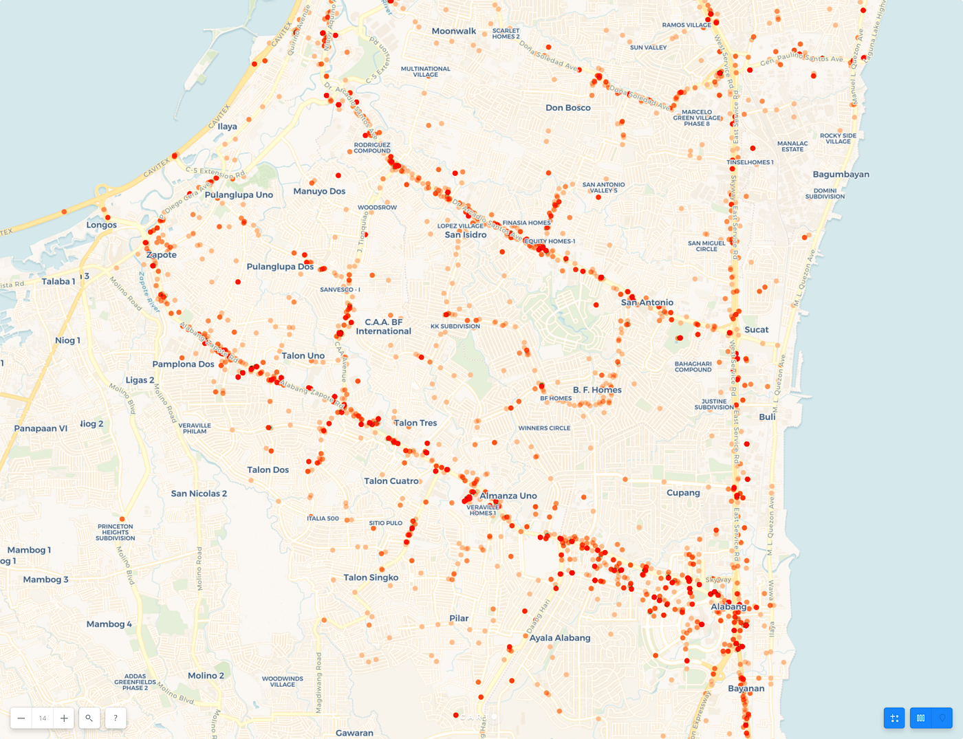 Mapping Traffic Accidents in Metro Manila | by Miguell Malacad | Medium