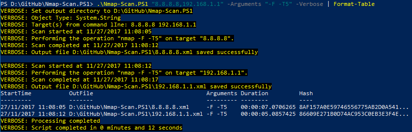 Using Powershell to programmatically run nmap scans | by Ethan | Medium
