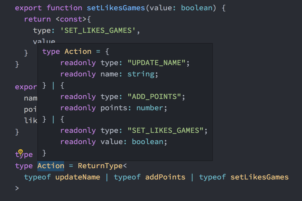 Writing Better Reducers With React And Typescript 3 4 By Matheus Schettino Medium