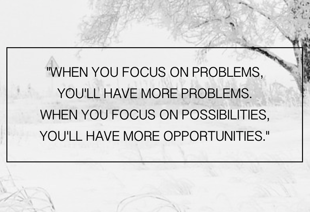 How do you show up differently?. We all struggle with various things in ...