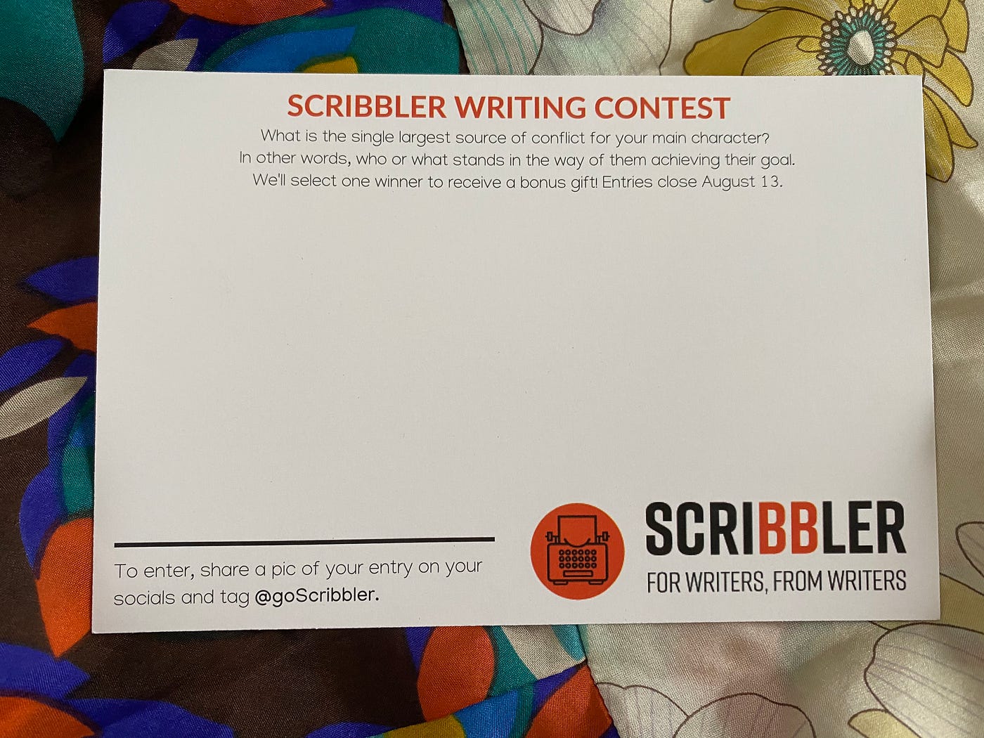 Scribbler Box for Writers: Unboxing | by Shaunta Grimes | The Every Day ...
