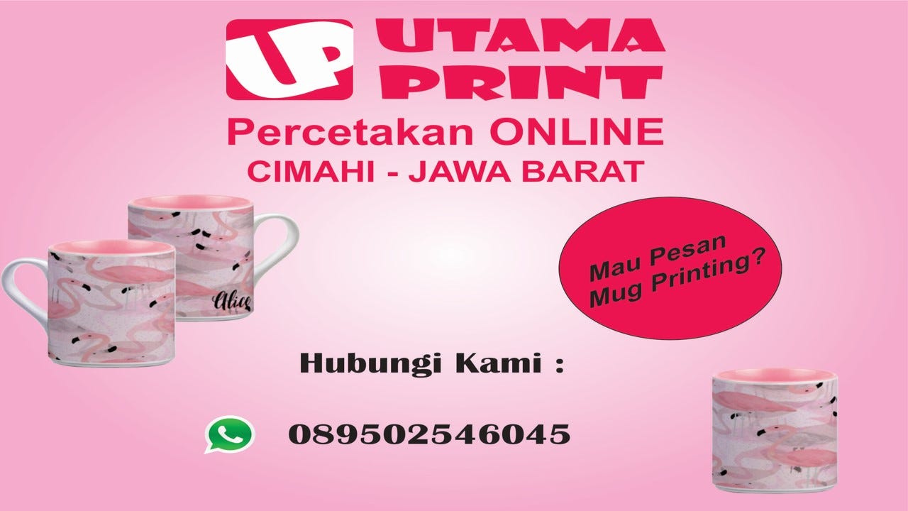 Toko mug custom terdekat – Medium