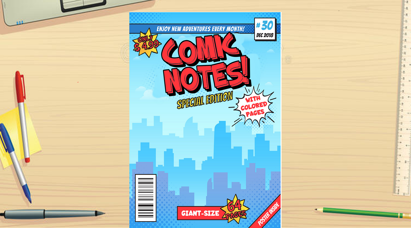 Comic-notes - Digital Dorset - Medium