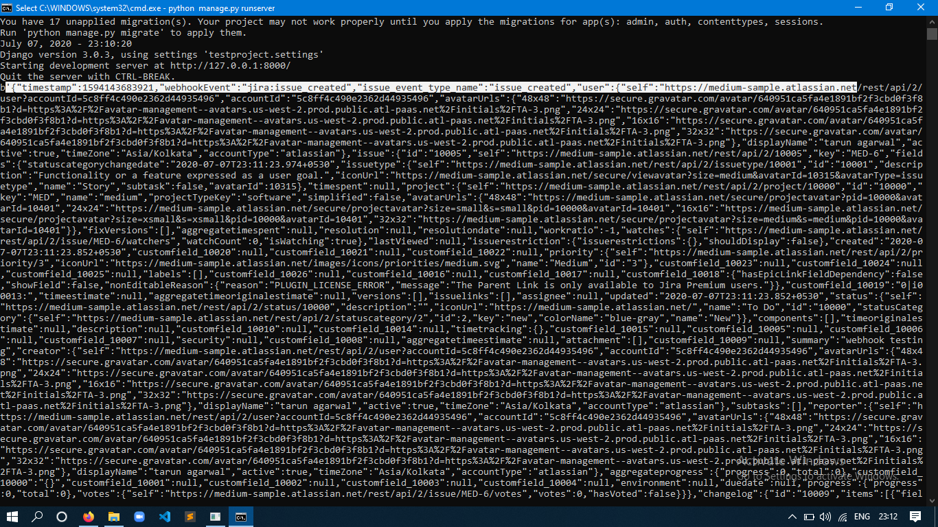 Webhooks aka Reverse APIs : Integrating Jira webhook with Django application | by tarun agarwal ...