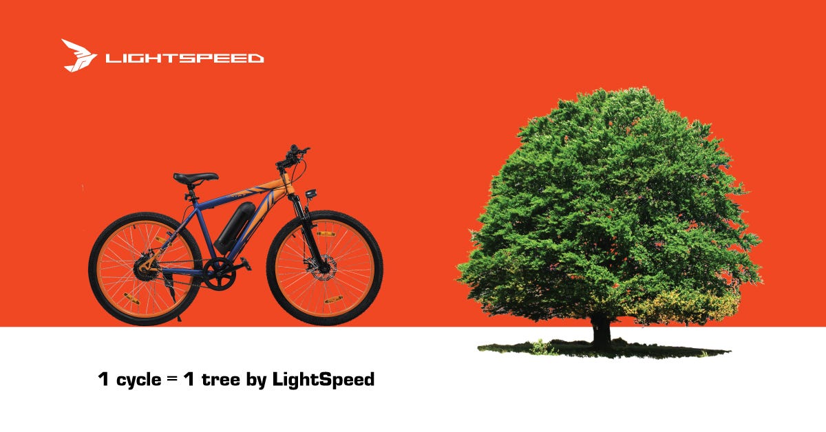 Tree Plantation Pledge — LightSpeed Electric Bicycles | by LightSpeed ...