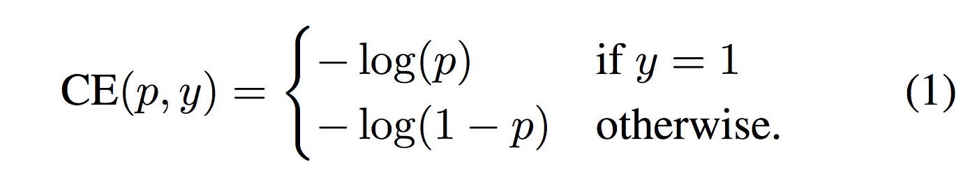 Demystifying Focal Loss I A More Focused Cross Entropy Loss By