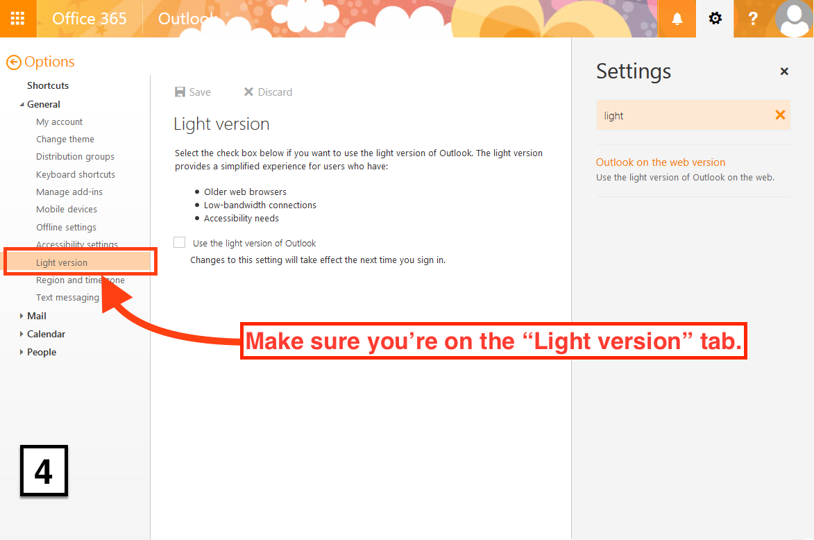 Enable Microsoft Office Outlook Classic Light Version On Web —look Like Gmail By Rio Weber