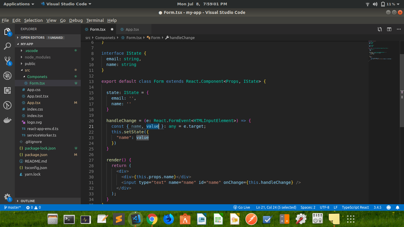 Using Typescript in React. In this article, we will see how to use ...