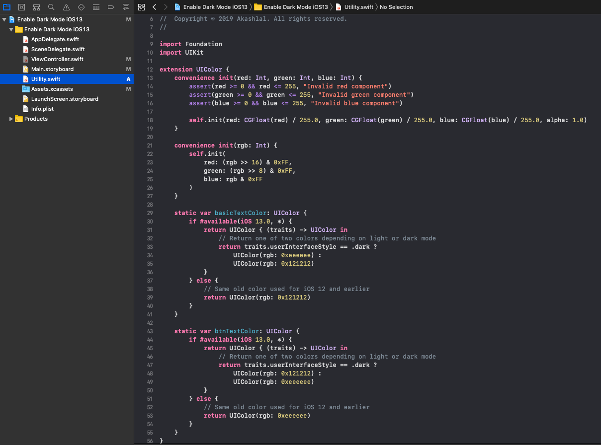Enabling Dark mode support for your iOS Applications | by Akashlal ...