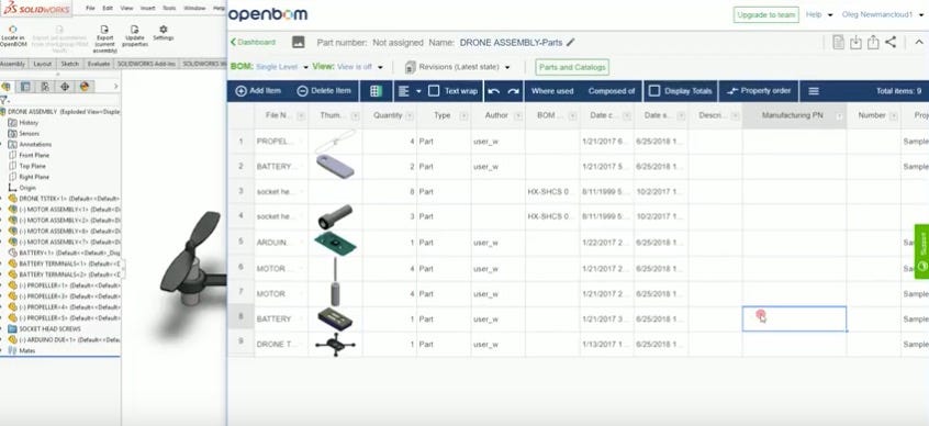 Heads up — New OpenBOM SOLIDWORKS add-in with bi-directional data exchange is coming | by ...