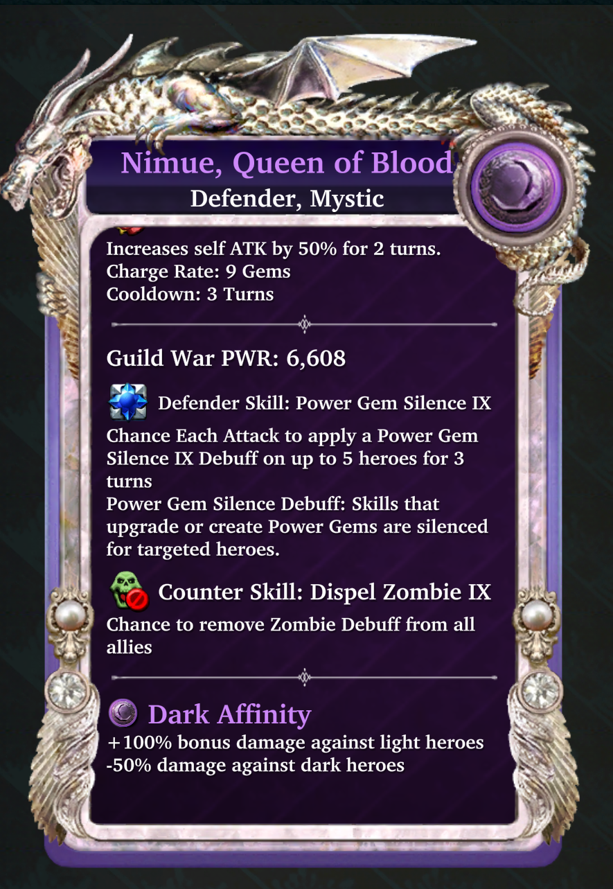 Nimue, Queen Of GvG. Depending on your guild, GvG could be… | by The ...
