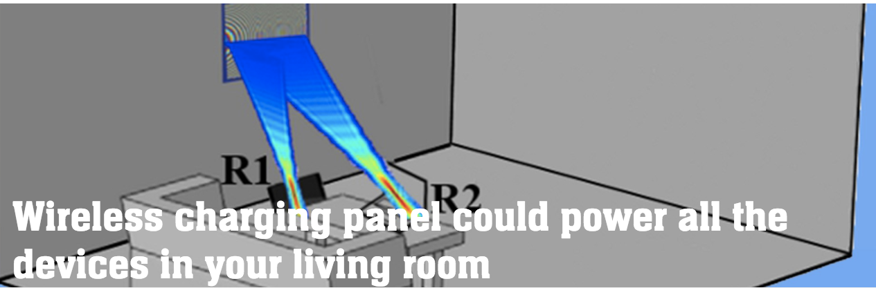 Wireless charging panels powering ALL devices in a room simultaneously ...