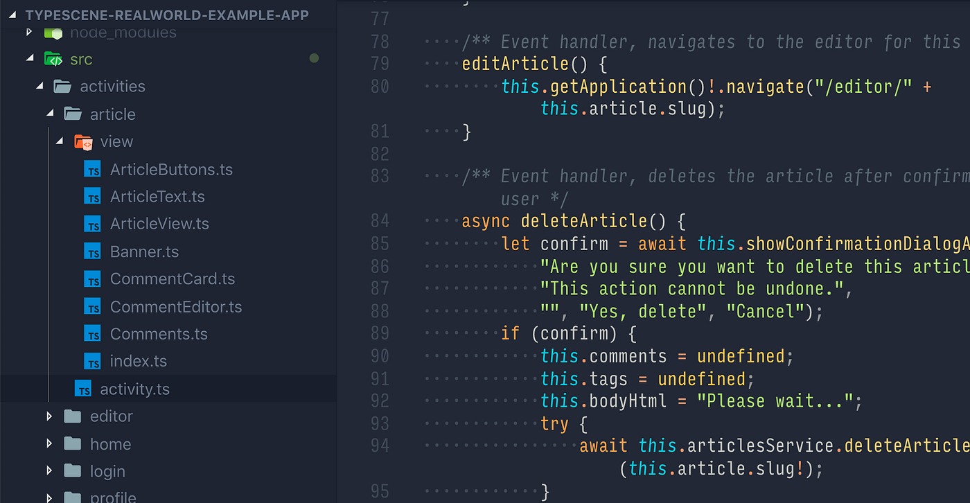 Typescene Framework: Quick Start. In a time when a ‘new JavaScript… | by Jelmer | Medium