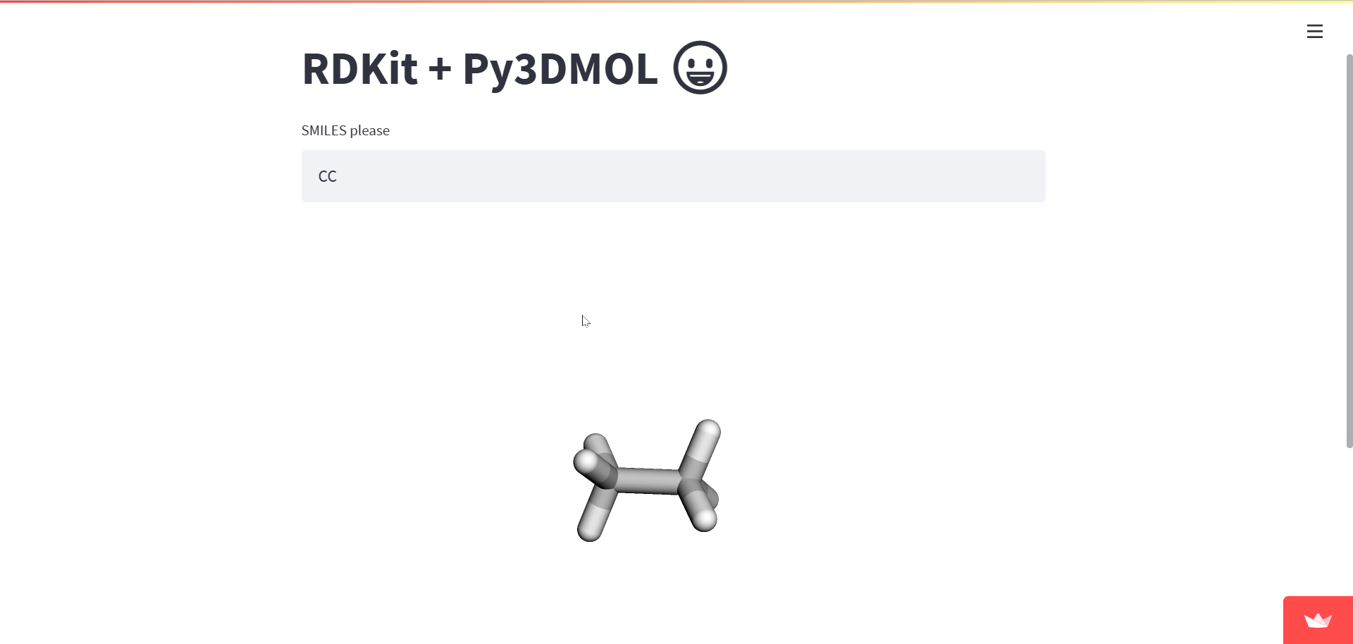Molecular Visualization in Streamlit Using RDKit and Py3DMol (Part 2) | by JOSÉ MANUEL NÁPOLES ...
