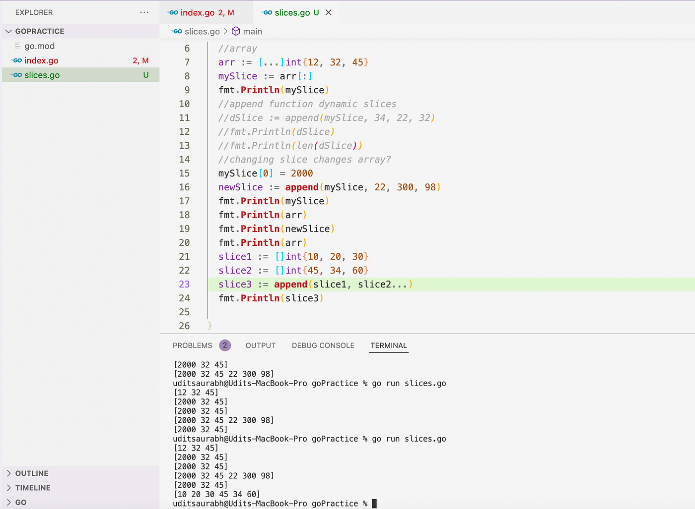 Slices-The most misunderstood data Structure in Go. | by Udit Saurabh | Jul, 2022 | Medium