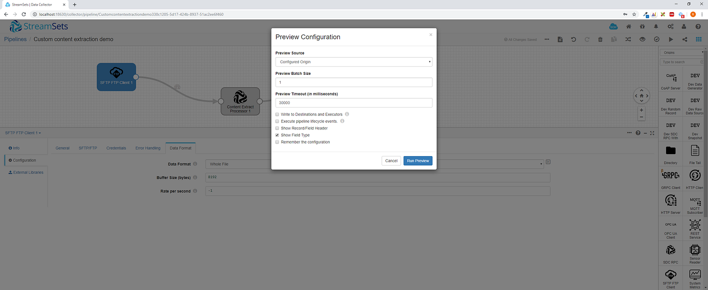 How to create a custom Streamsets processor for content extraction | by Razvan Simion | Medium
