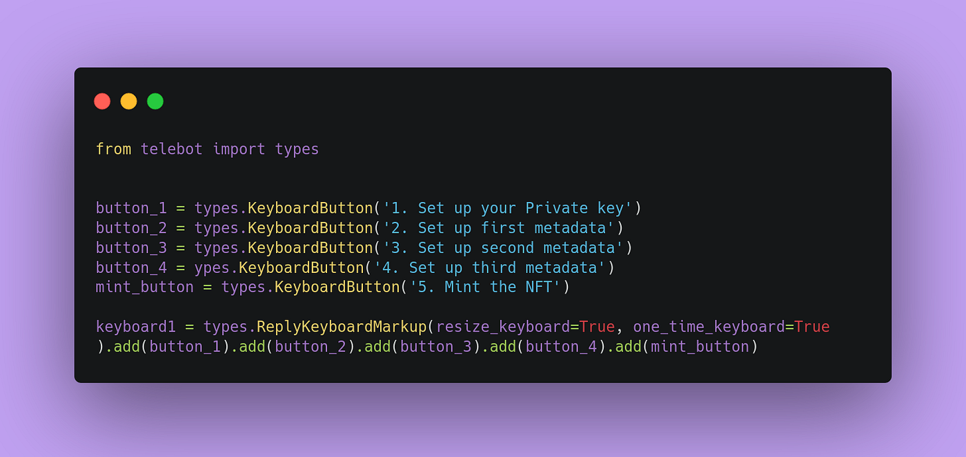 How to: create a Dynamic NFT Minter bot using Solidity and Python?