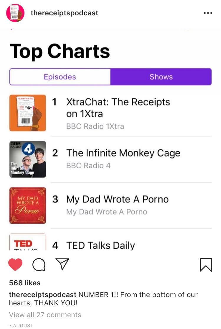 Audrey Akande from The Receipts Podcast on being the first WOC to top ...