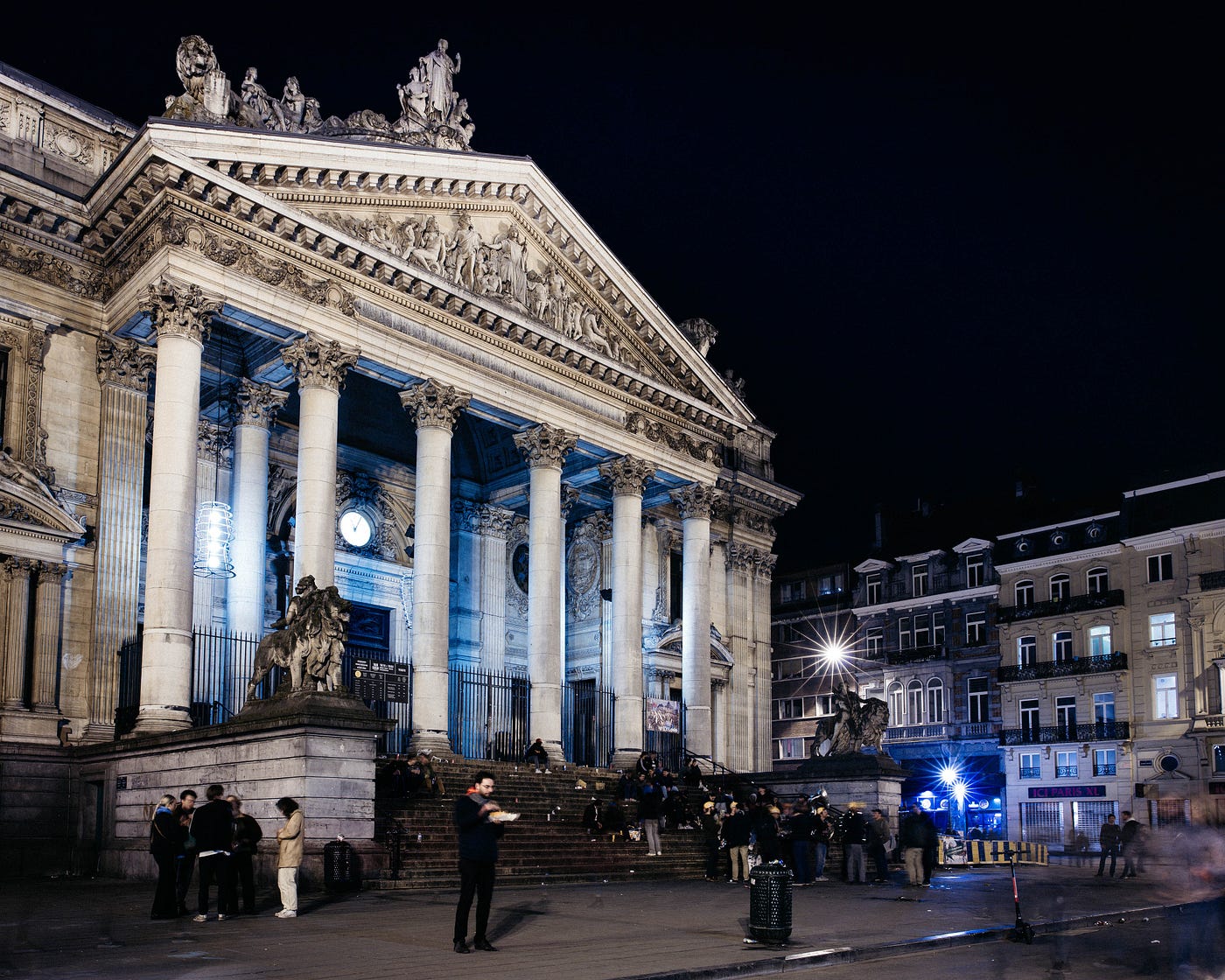 Photographing Brussels at Night. It is early morning when our flight ...