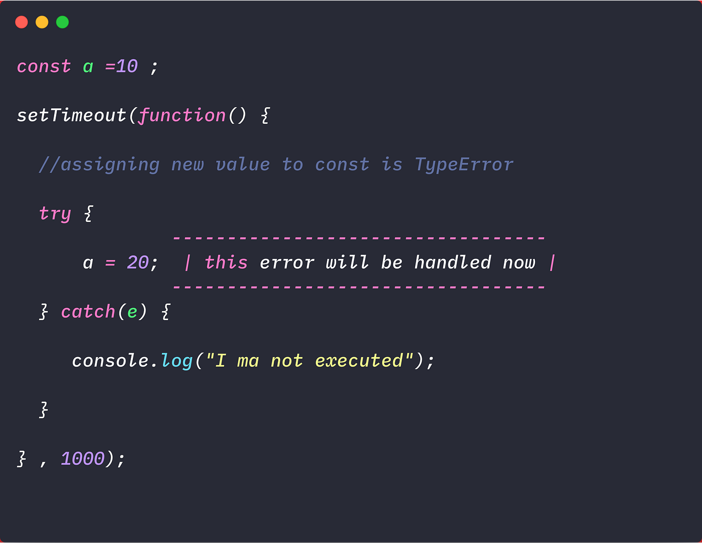 JavaScript — Errors and Exception Handling | by Miriam Bellon ...