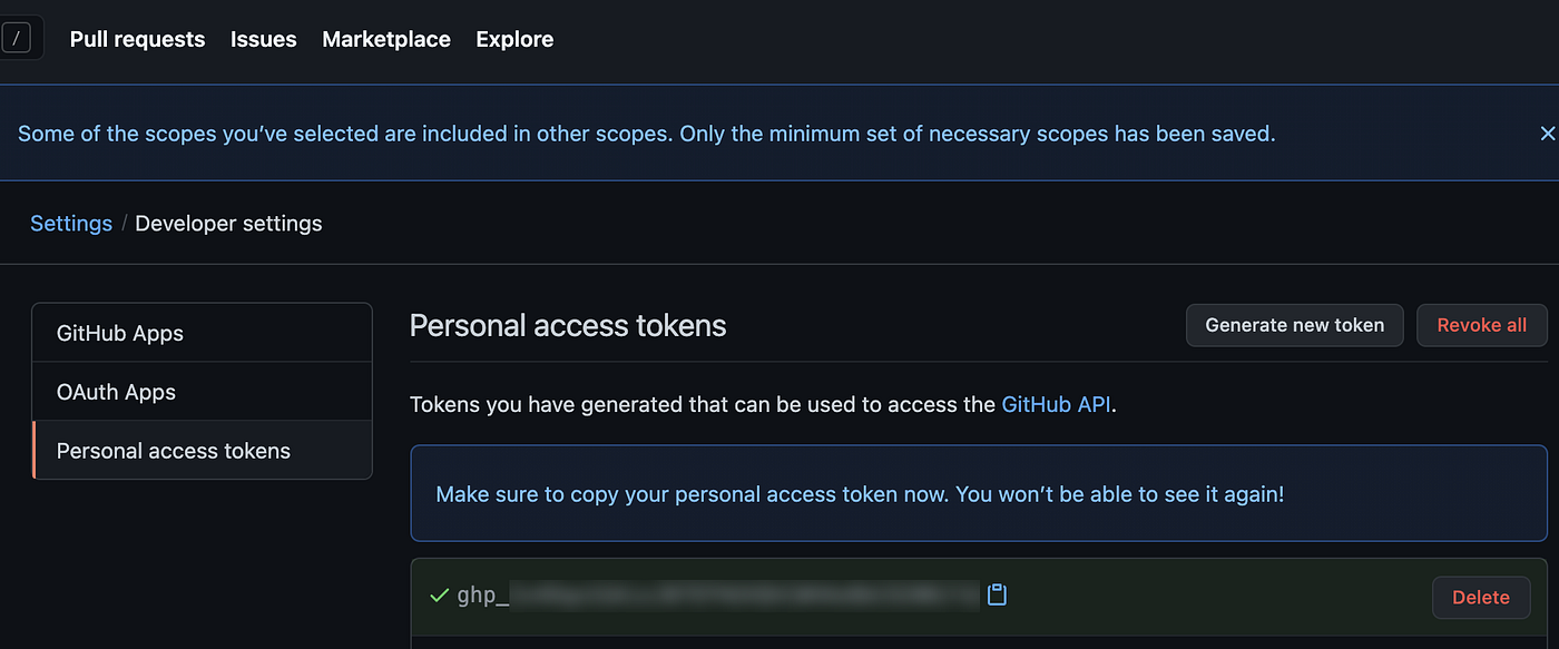 github.com authentication token for git oppressions | by Shiman Dc | Medium