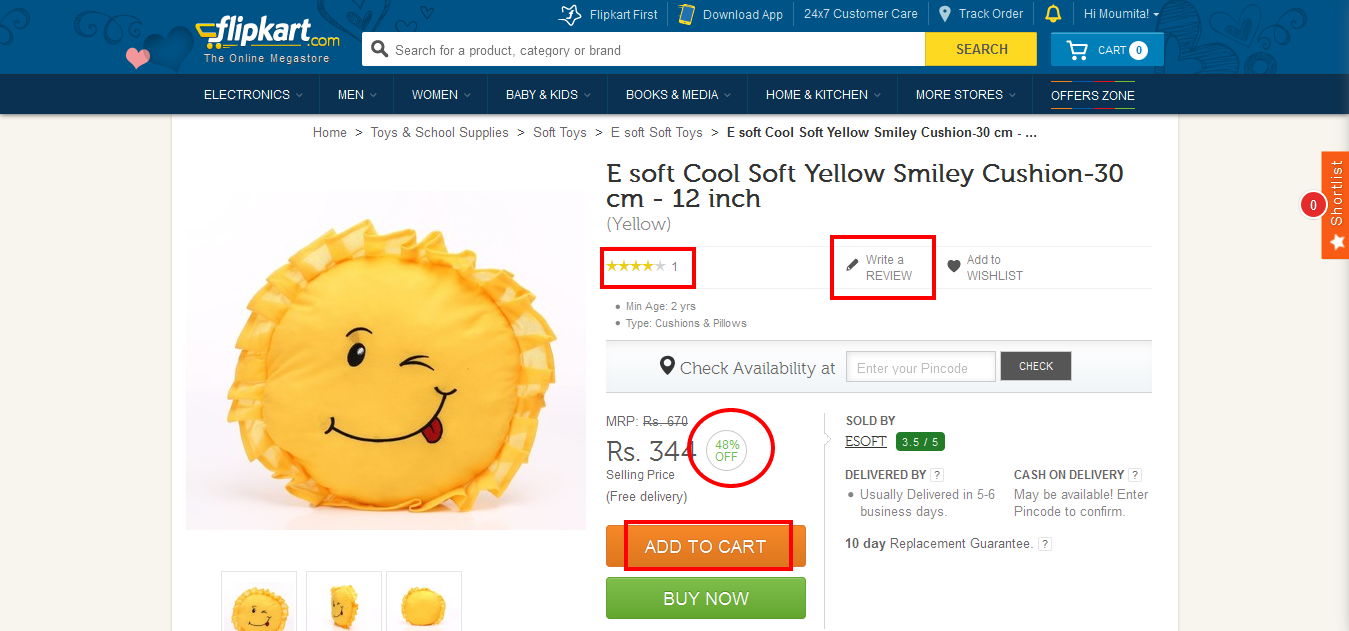Designing a Great e-Commerce Product Details Page | by Moumita Dasgupta ...