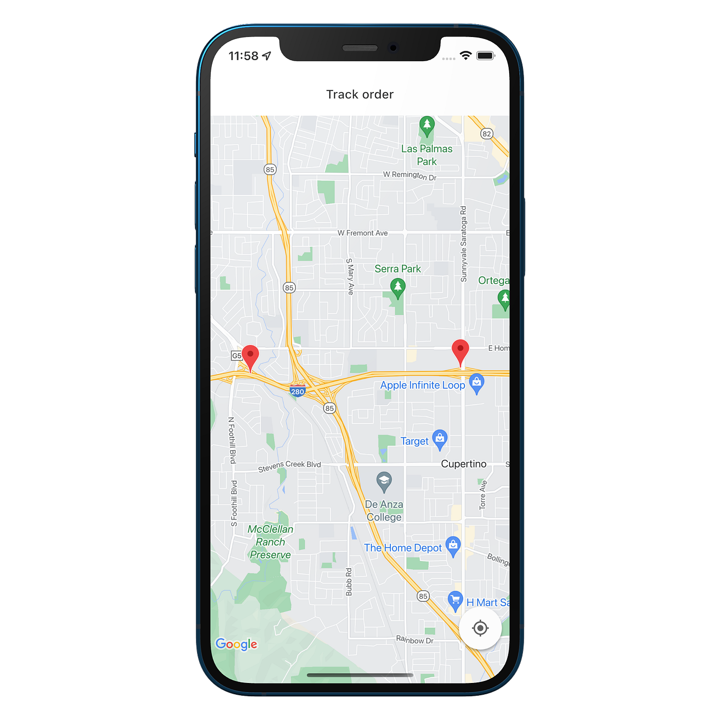 Flutter Google Map With Live Location Tracking — Uber Style | by The Flutter Way | Flutter ...