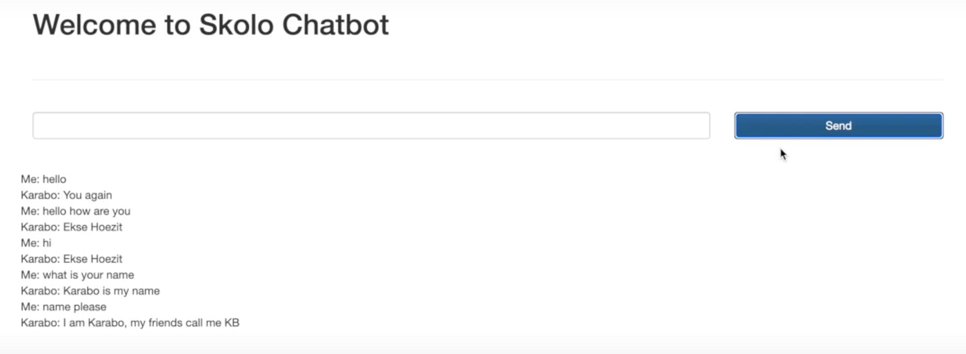 Create A Deep Learning Chatbot With Python And Flask By Skolo Online Learning Python In