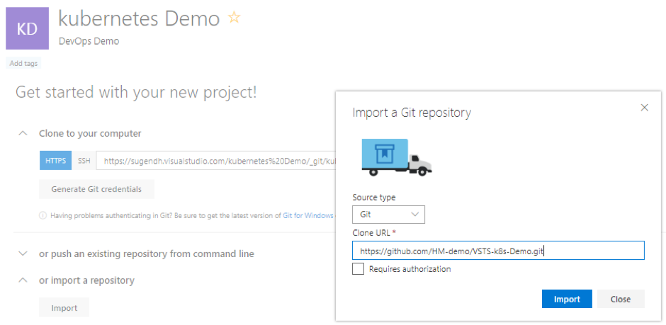 A CI/CD pipeline using VSTS to deploy containerized applications to ...