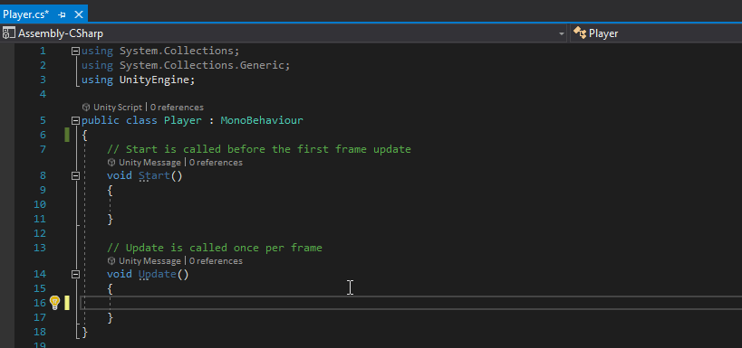 Simple Player Movement in Unity!. Objective: To create a player in ...