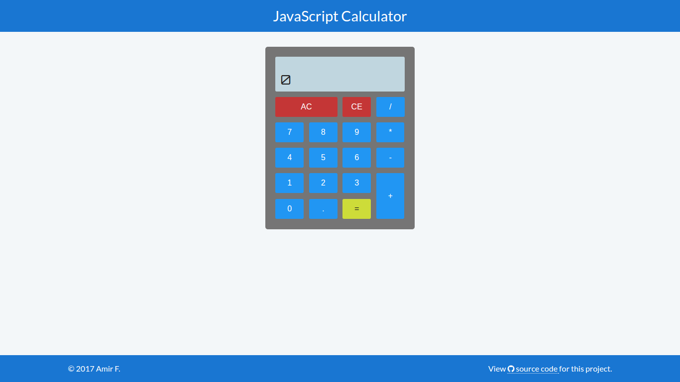 Chingu FCC Speedrun Challenge: JavaScript Calculator | by Amir Fakheraldeen | Chingu FCC ...