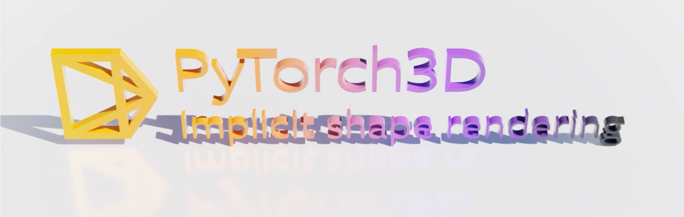 Rendering Volumes and Implicit Shapes in PyTorch3D | by PyTorch | PyTorch | Medium