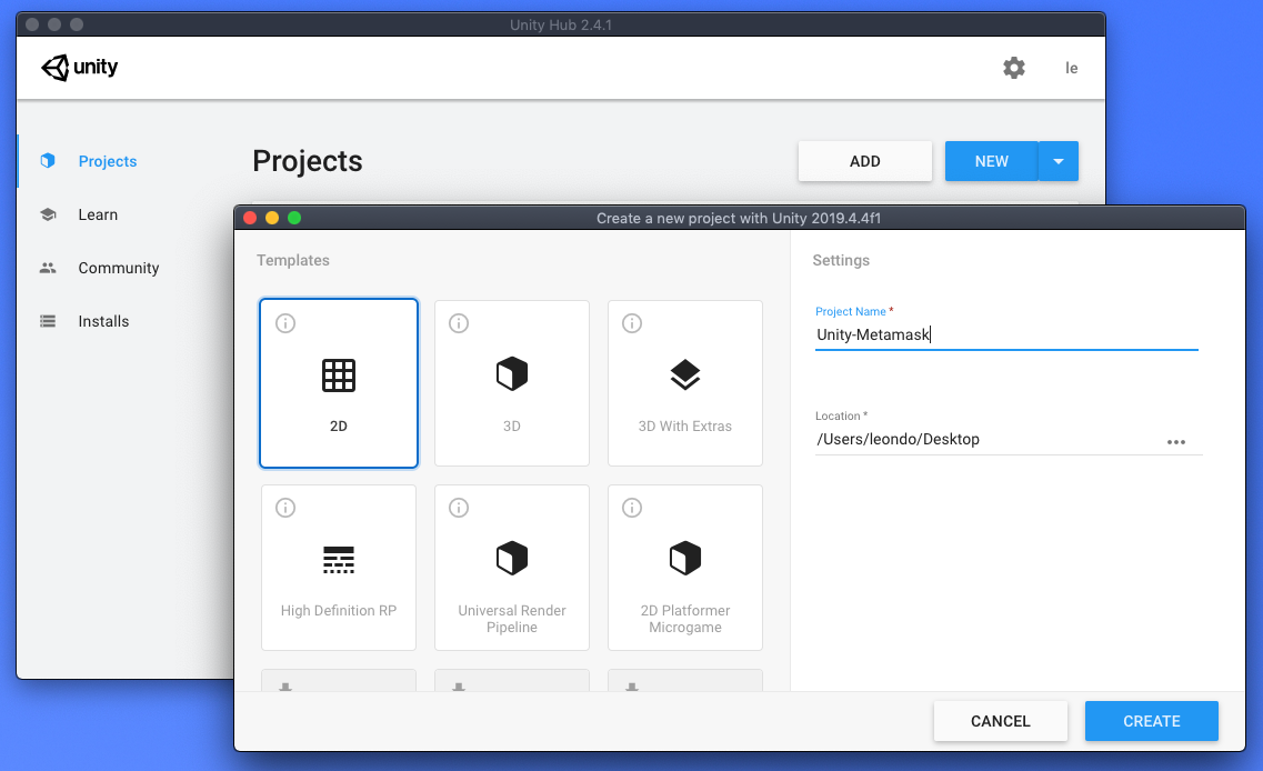 Unity Engine + MetaMask Wallet. Automagically connect your Unity game… | by Leon Do | Coinmonks ...