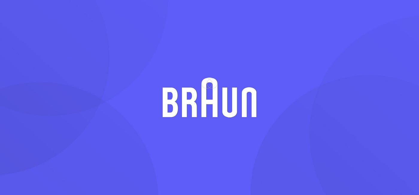История BRAUN. Хороший дизайн делает продукт полезным | by Dmitry ...