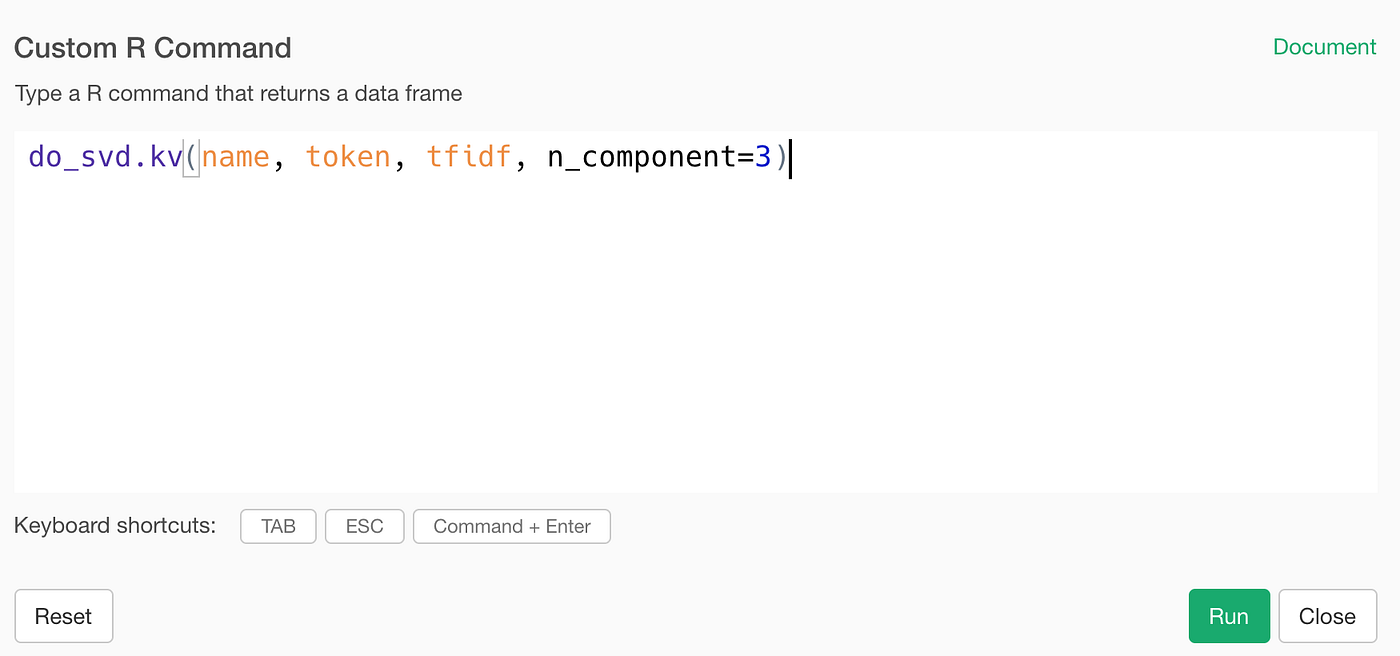 Demystifying Text Analytics Part 4— Dimensionality Reduction and Clustering | by Kan Nishida ...