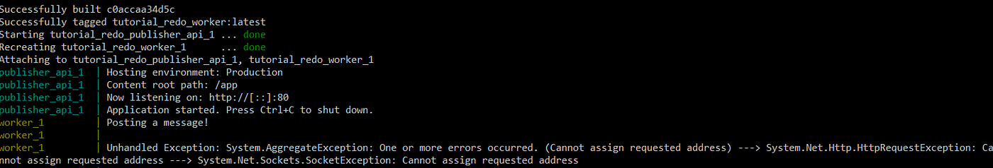 Getting Started With Net Core Docker And Rabbitmq — Part 2 By Matthew Harper Trimble Maps 5013