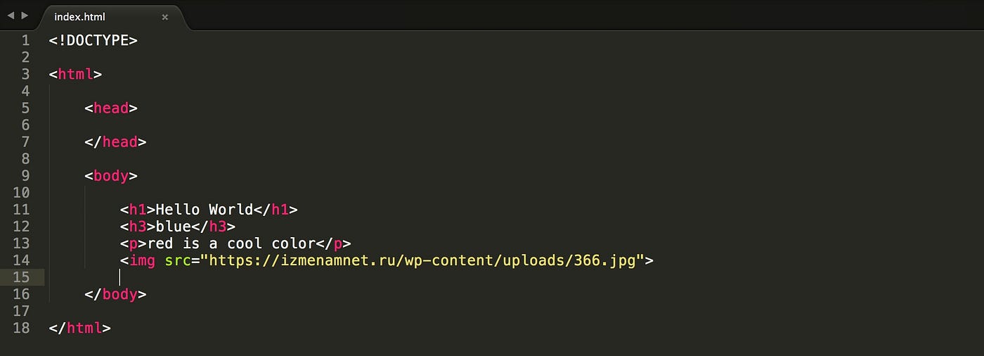 Create a Webpage in 5 minutes. Learn the basics of HTML for your first ...