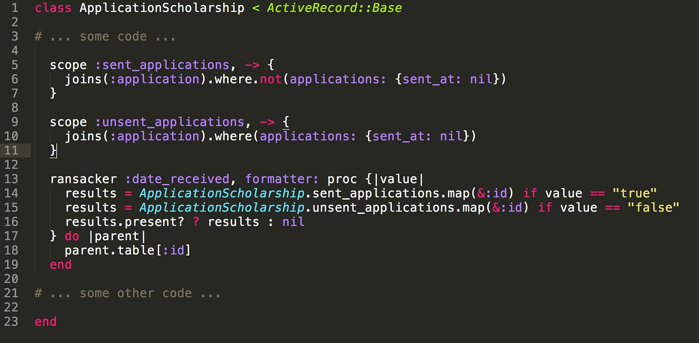 Custom Filters in ActiveAdmin: Filtering a Nil Value with Ransacker and ActiveAdmin | by lowell ...